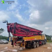 China 52m Used Truck Concrete Pump 38t , Renew Mounted Concrete Pump for sale
