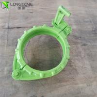 China 6 Inch Concrete Pump Clamp Vertical  , Snap Dn180 Bolt Pipe Clamp for sale