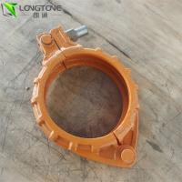 China Concrete Pump Quick Release Pipe Clamps Putzmeister Wedge Type Clamp for sale