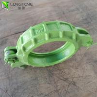 China Dn125 Snap Mounting Concrete Pump Clamp Screw Coupling For Pipe Joint for sale