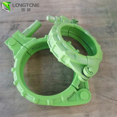 China Dn125 5 Inch Heavy Duty Hose Clamps Forged steel For Concrete Pump for sale