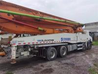 China 33T Used Truck Concrete Pump , 37 Meter Cement Pump Truck ZLJ5293THB125-37 for sale