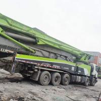 China Second Hand Putzmeister Concrete Pump Truck Used 62 Meter 600 L for sale