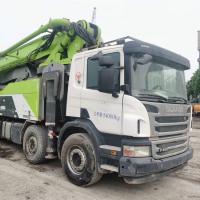 China Second Hand Putzmeister Concrete Pump Truck Used 62 Meter 600 L for sale