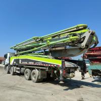 China Mounted Used Truck Concrete Pump ，Electric Diesel Motor 49m concrete boom pump for sale