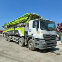 China Mounted Used Truck Concrete Pump ，Electric Diesel Motor 49m concrete boom pump for sale