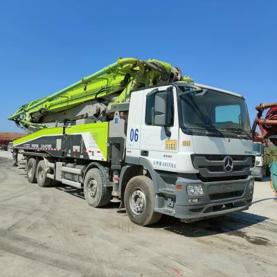 China Mounted Used Truck Concrete Pump ，Electric Diesel Motor 49m concrete boom pump for sale