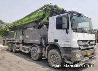 China Used Zoomlion Putzmeister P30 Concrete Pump 38.8T 52m 47m for sale