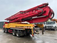 China 39M Truck Mounted Concrete Boom Pump Of Hydraulic Concrete Pump Truck for sale