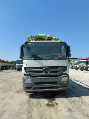 China Mercedes Benz Used Concrete Trailer Pumps 32 MPa Custom Color for sale