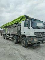 China Mercedes Benz Used Concrete Trailer Pumps 32 MPa Custom Color for sale