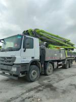 China Mercedes Benz Used Concrete Trailer Pumps 32 MPa Custom Color for sale