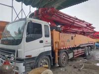 China Hbc Remote Control Used Concrete Trailer Pump Putzmeister 42m for sale