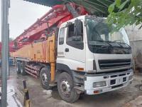 China Hbc Remote Control Used Concrete Trailer Pump Putzmeister 42m for sale