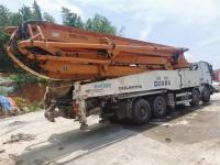 China Construction Used Truck Concrete Pump Putzmeister Boom Pump With Remote Control for sale