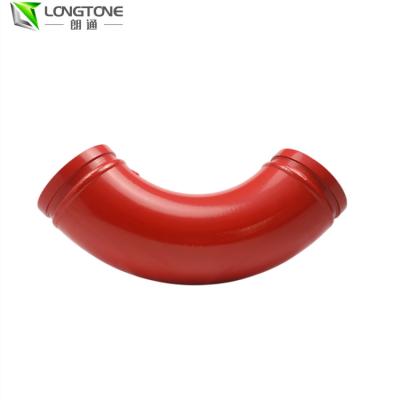 China Bended Schwing Concrete Pump Parts Pipe Concrete Pump Elbow for sale