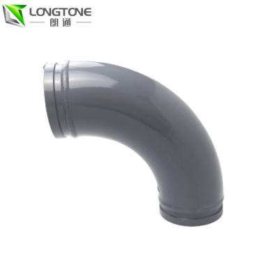 China Longtone Schwing Pump Parts Curving , OEM Concrete Pump Elbow for sale