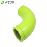 China Customized Color Concrete Pump Pipe Bend Mn13 ISO9001-2008 for sale