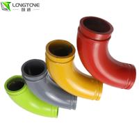 China Custom Made Concrete Steel Pipe Dn125 Concrete Pump Pipe for sale