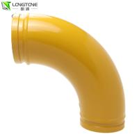 China Double Wall Concrete Pump Pipes Seamless 65Mn Concrete Pump Tube for sale