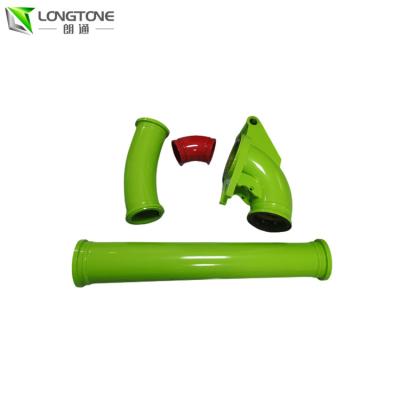 China Beton Concrete Pump Elbow Twin Wall For Concrete Pump Pipe Connecting for sale