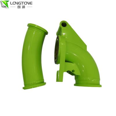 China Putzmeister Concrete Pump Parts Elbow Outlet  Casting 7 Inch for sale