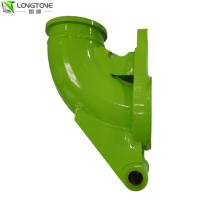 China DN100 DN125 Pipe Twin Wall Elbow Bend Hinged For Concrete Pump for sale