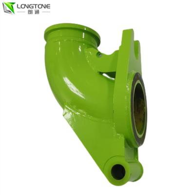 China Junjin Putzmeister Concrete Pump Parts Flap Elbow With Factory for sale