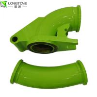 China 52 Meters Putzmeister Concrete Pump Parts Outlet Elbow 001690202B0300000 for sale