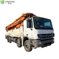 China SANY Used Concrete Trailer Pumps 56M Second Hand Concrete Pump Truck for sale