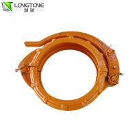China Snap Sany Concrete Pump Parts Coupling Clamp For Delivery Pipe for sale