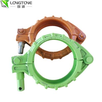 China CIFA Trailer Truck Mounted Concrete Pump Pipe Clamp For Rubber Hose for sale
