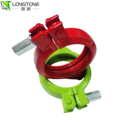 China Customized Concrete Pump Spare Parts, PM Concrete Pump Clamp Coupling for sale