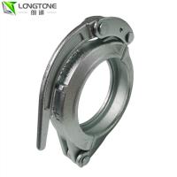 China 5INCH DN125 Concrete Pump Pipe Clamp Coupling Forged For Rubber Hose for sale