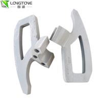 China 5.5 Inch Casting Iron Concrete Mixer Blade For Zoomlion Concrete Pump for sale