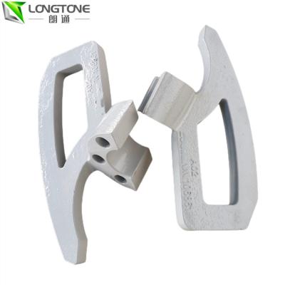 China 5.5 Inch Casting Iron Concrete Mixer Blade For Zoomlion Concrete Pump for sale