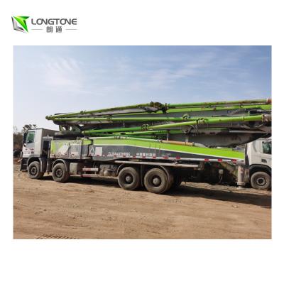 China ZOOMLION Concrete Pump Truck 47X-5RZ 47m Concrete Pumping Car BENZ Chassis for sale
