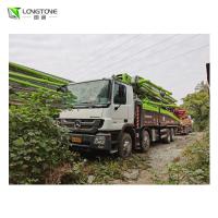 China BENZ Chassis Second Hand Concrete Pump Truck 46meter 52m 60m for sale