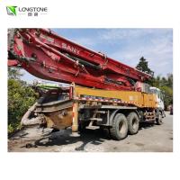 China Used 36m Diesel Engine Truck Concrete Pump For Max. Delivery Height for sale