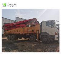 China Used Putzmeister Concrete Pump Truck 37/42/52m Length With Less Working Hours for sale
