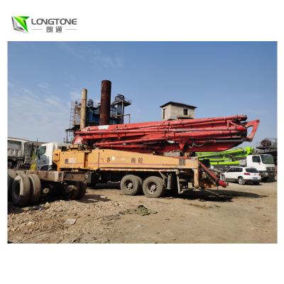 China Putzmeister Truck Mounted Concrete Pump 52m 4 Axle for sale