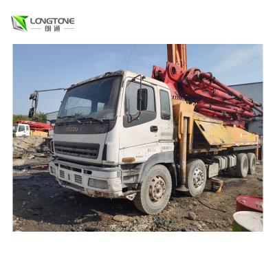 China Used Putzmeister Concrete Pump Truck 37/42/52m Pump Length for sale