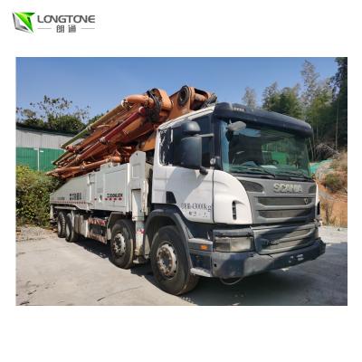 China Second Hand Concrete Pump Truck Simulator 63m 63X-6RZ for sale