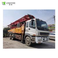 China 25m 30m 35m 38m 45m 50m Boom Pump Truck Mounted Concrete Mixer And Pump for sale