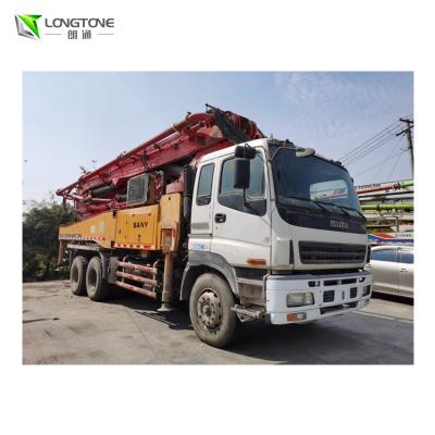 China 25m 30m 35m 38m 45m 50m Boom Pump Truck Mounted Concrete Mixer And Pump for sale