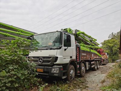 China Truck Mounted Mobile Concrete Pump Truck 150M3/H for sale