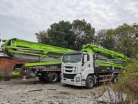China Truck Mounted Mobile Concrete Pump Truck 150M3/H for sale