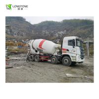 China Second Hand 350 KWh Twin Shaft Concrete Mixer With Pump Used Mixer Truck for sale