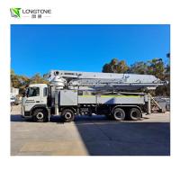 China Used Sany Yellow Concrete Truck With Max. Pressure 6 - 6.6 MPa Max. Aggregate Diameter 24 - 36 Mm for sale