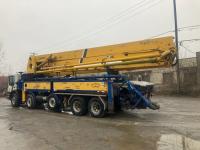 China Top Brand HB56K 56m Articulated Boom Concrete Pump Truck for sale